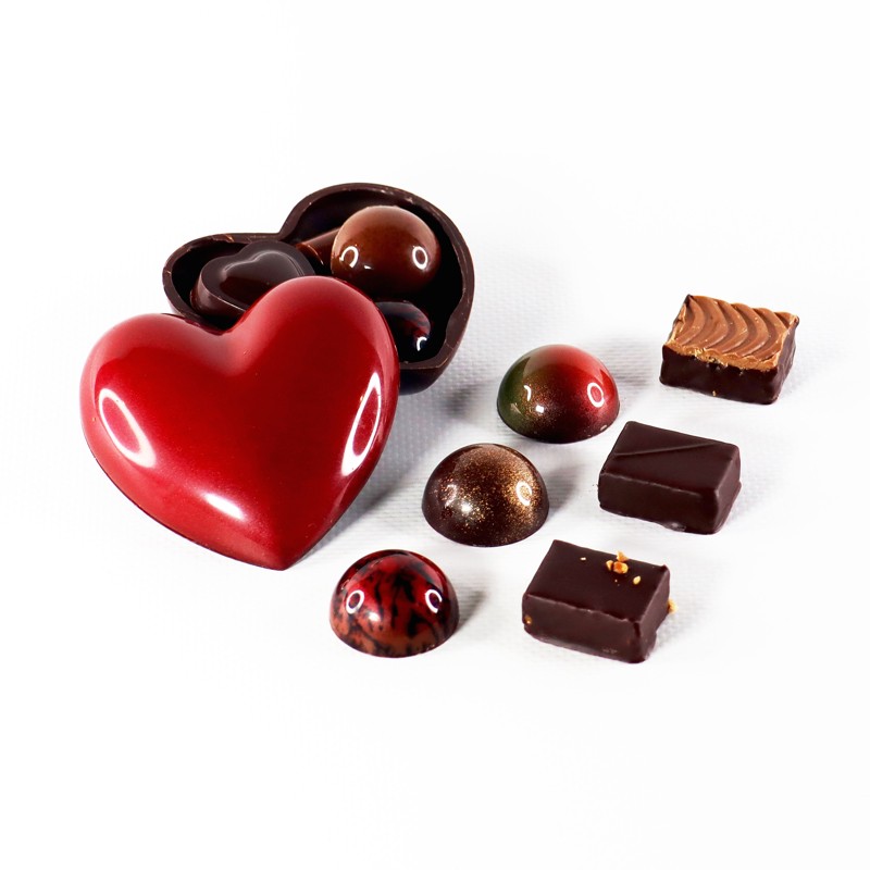 Chocolaterie Bataille - Cœur rouge